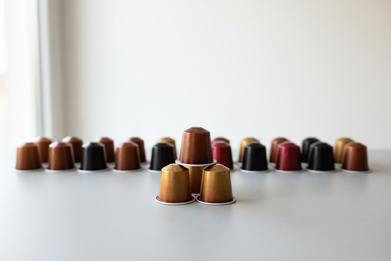 Single-Use Coffee Pods – Premium Roast Reserve